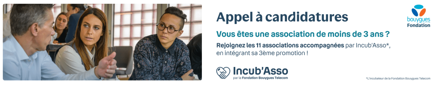 Incub'Asso - Fondation Bouygues Telecom - Gescod